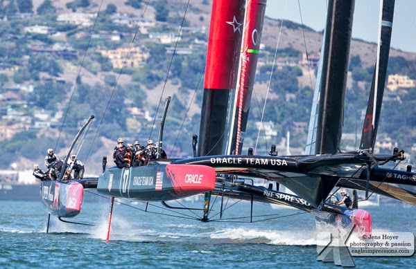 Team Oracle USA mounts historic comeback to retain America's Cup ...